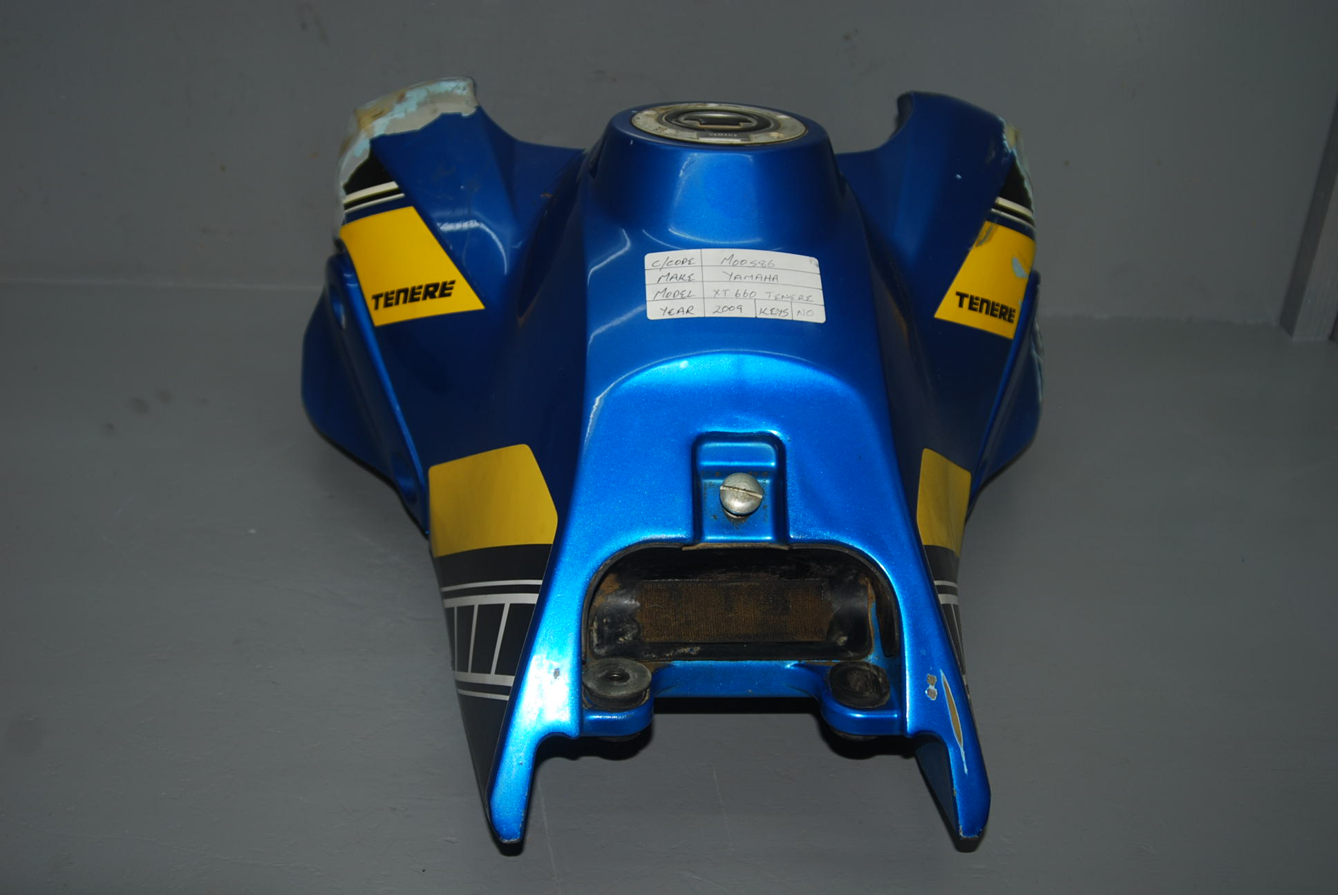 YAMAHA XT 660 TENERE FUEL TANK – Motorcycle Salvage SA Parts
